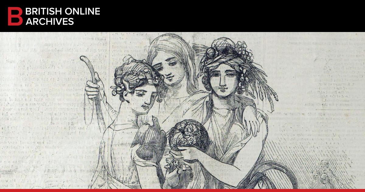 Document of the Week: The Birth of the New Year (1846) | British Online ...